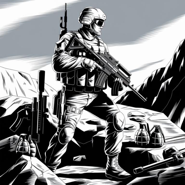 Gambar TNI Keren Kartun Inspirasi Karakter Militer yang Modern dan ...