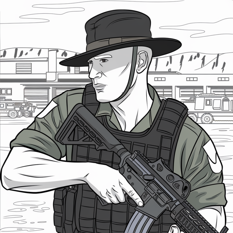 Gambar TNI Keren Kartun Inspirasi Karakter Militer yang Modern dan ...