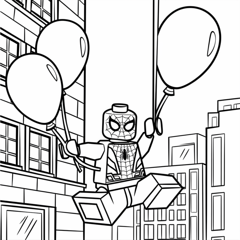 Gambar Mewarnai LEGO Spiderman: Aktivitas Kreatif dan Menyenangkan ...