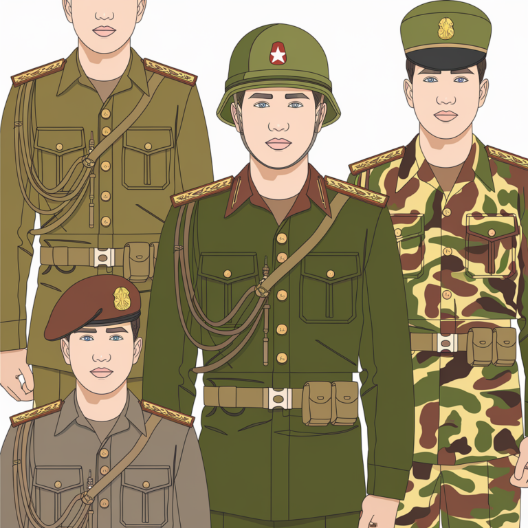 Gambar TNI Keren Kartun Inspirasi Karakter Militer yang Modern dan ...