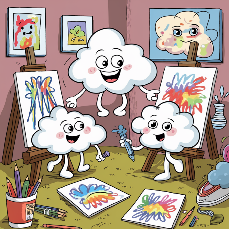 Gambar Awan Kartun Lucu PNG, Ide Kreatif untuk Menghias dan ...