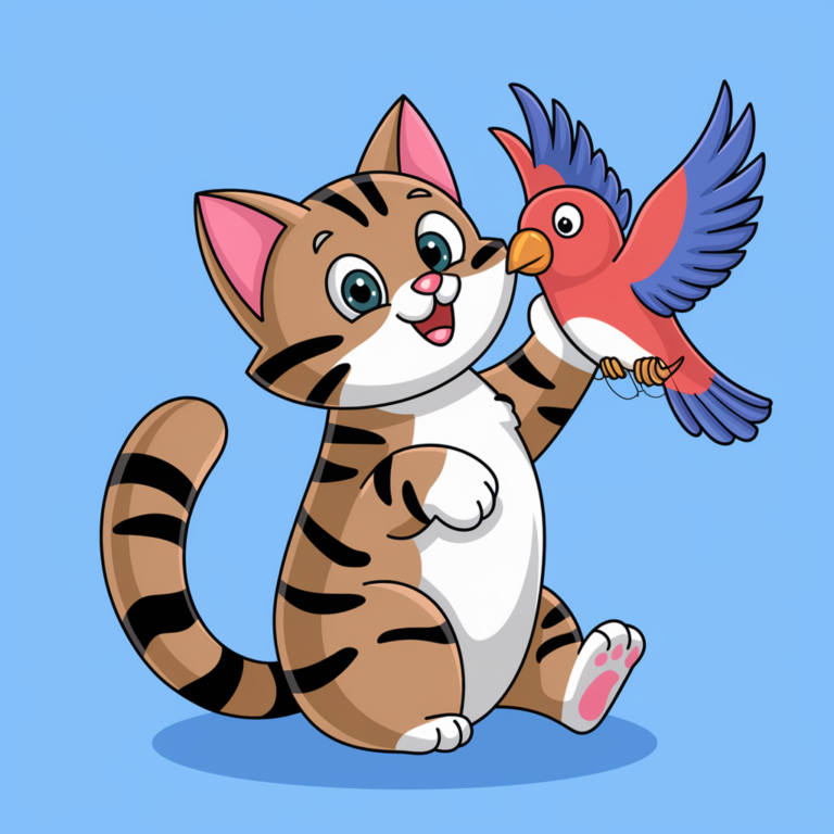 Gambar Kucing 2D - Blog Pengajar Tekno