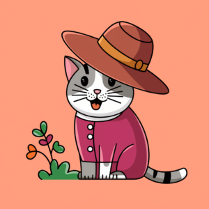 Gambar Kucing 2D - Blog Pengajar Tekno