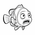 Sketsa Ikan Nemo Hitam Putih - Blog Pengajar Tekno