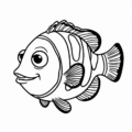 Sketsa Ikan Nemo Hitam Putih - Blog Pengajar Tekno