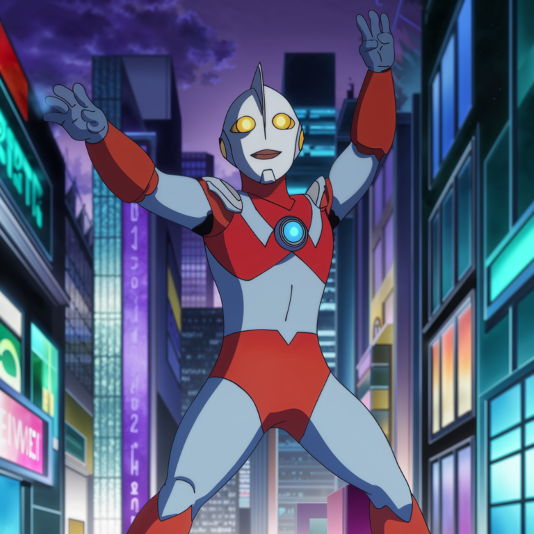 Gambar Ultraman Lucu, Menampilkan Kekuatan dan Keceriaan Pahlawan Super ...