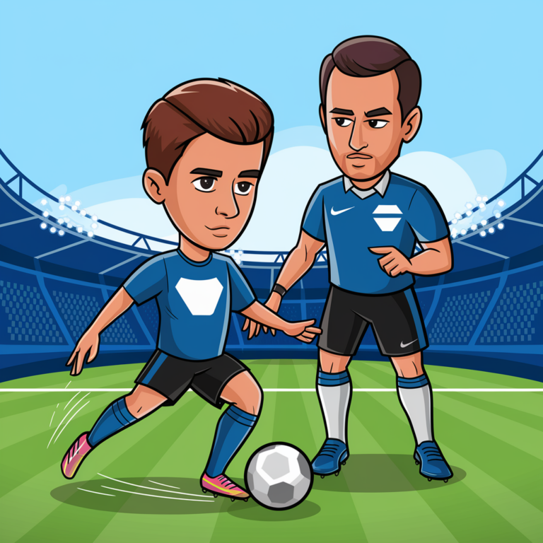 Gambar Kartun Pemain Sepak Bola - Blog Pengajar Tekno