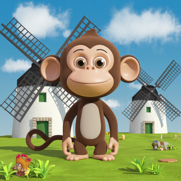 Gambar Monyet Upin Ipin - Blog Pengajar Tekno