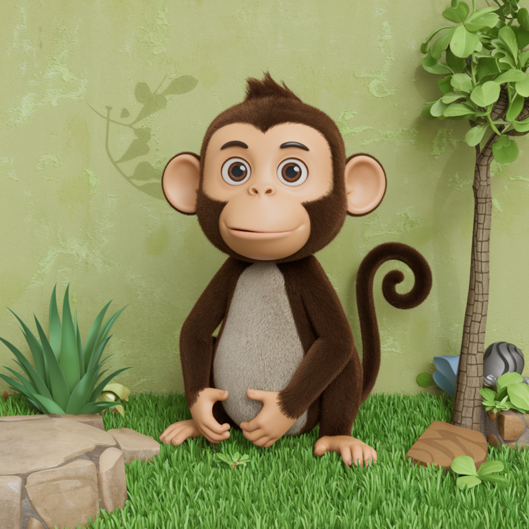 Gambar Monyet Upin Ipin - Blog Pengajar Tekno